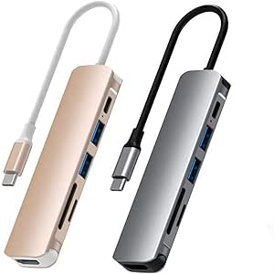 Amazon.com: USB C Hub HDMI Multiport Adapter for MacBook Pro/Air/Swith ...
