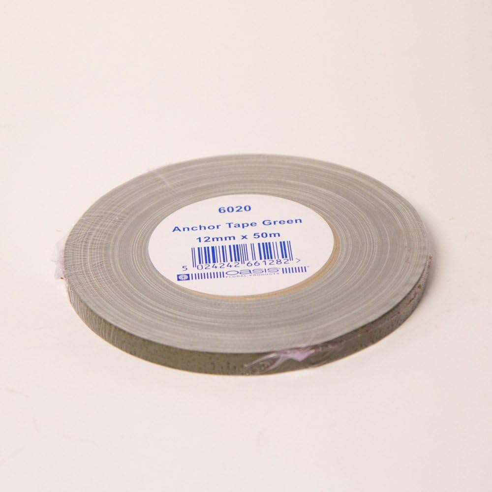 Smithers Oasis Anchor Tape 6mm x 50 metre Roll Cotton Backed : Amazon ...