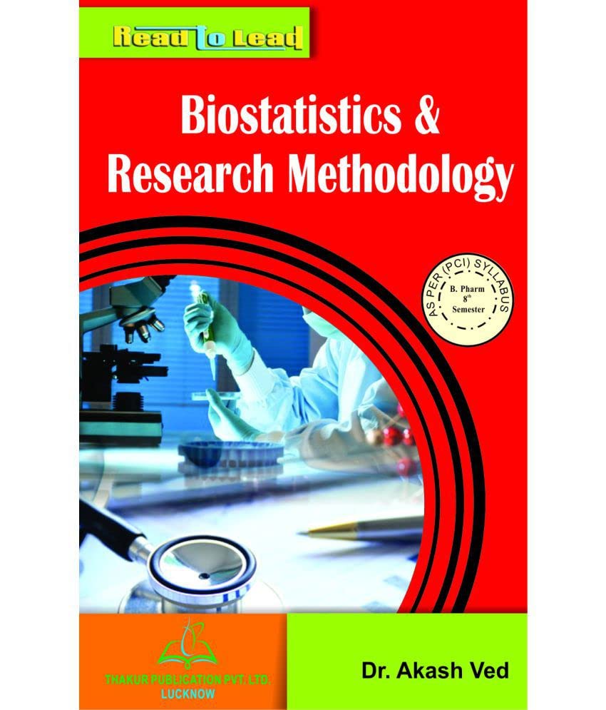 Buy Biostatistics & Research Methodology Book Online at Low Prices in ...