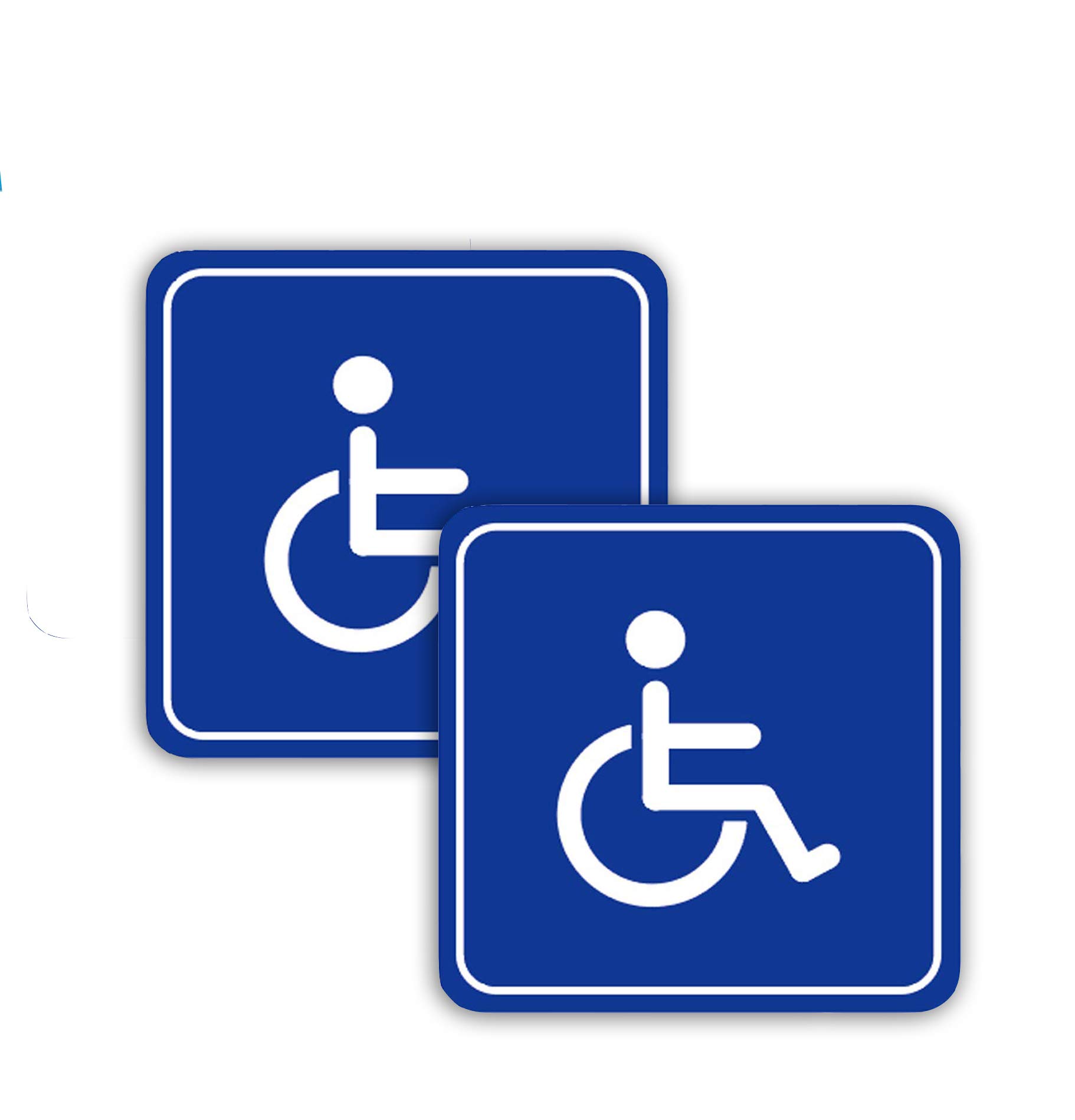 Buy Disabled Wheelchair Sign Stickers,Disability Handicap Sign Sticker ...