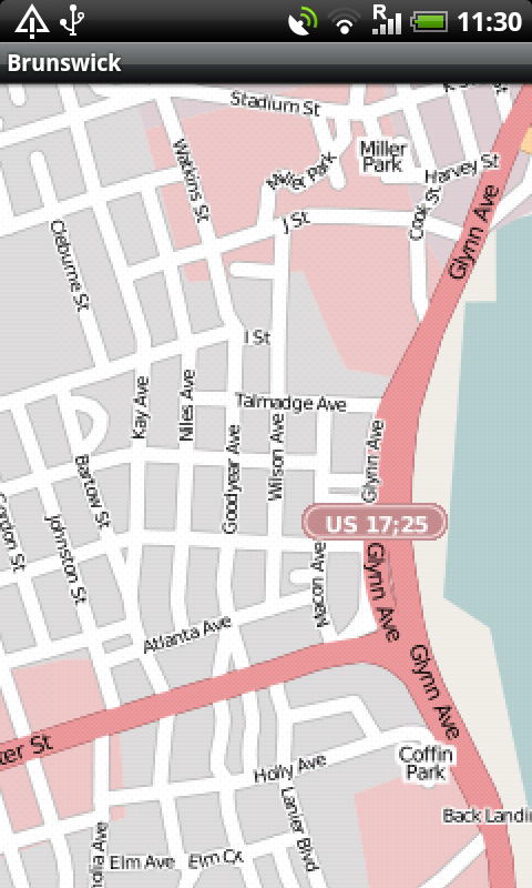 Brunswick Street Map - Application sur Amazon Appstore