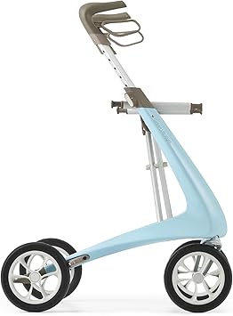 Amazon.com: byACRE Carbon Ultralight Rollator Walker - 10.6 lbs Adult ...