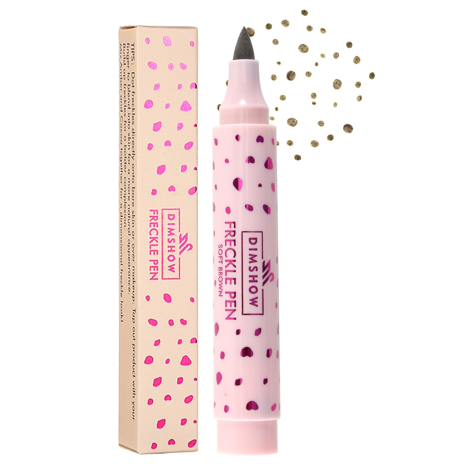 Erinde Freckle Pen, Light Brown Freckle Pencil, Natural Lifelike ...