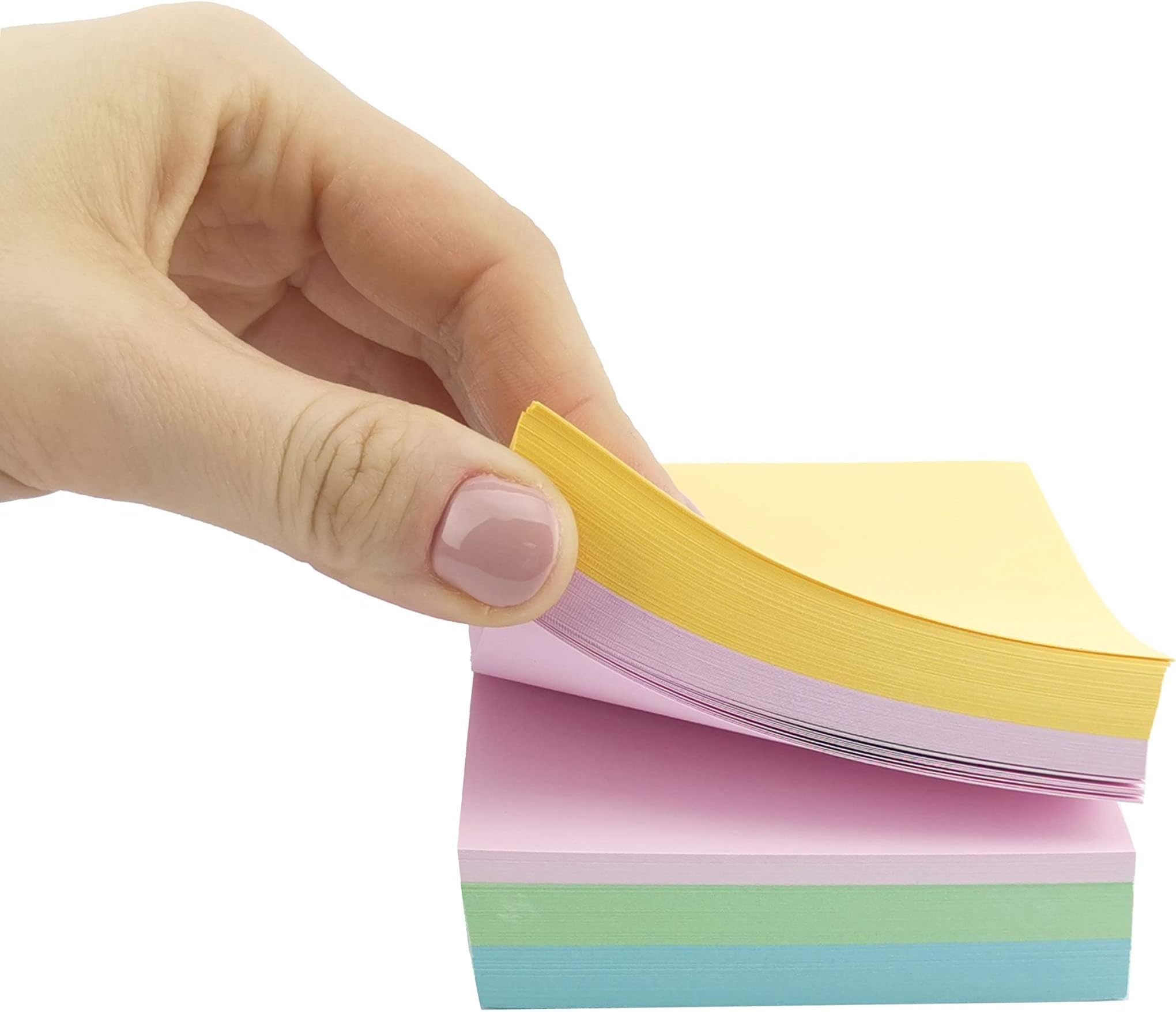 D.RECT 9457 Notepad Replacement Paper for Note Box 85 x 85 x 40 mm ...