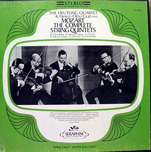 Amazon.com: HEUTLING QUARTET & GRAF MOZART COMPLETE STRING QUARTETS vinyl record: CDs & Vinyl