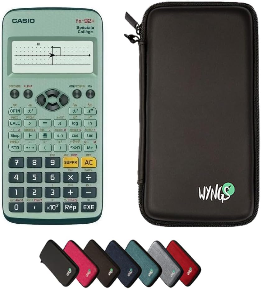 Casio - Calculatrice FX 92+ Spécial Collège : Amazon.fr: Fournitures de ...