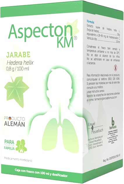 Aspecton Km - Medicamento Herbolario a base de extracto de Hedera Helix ...