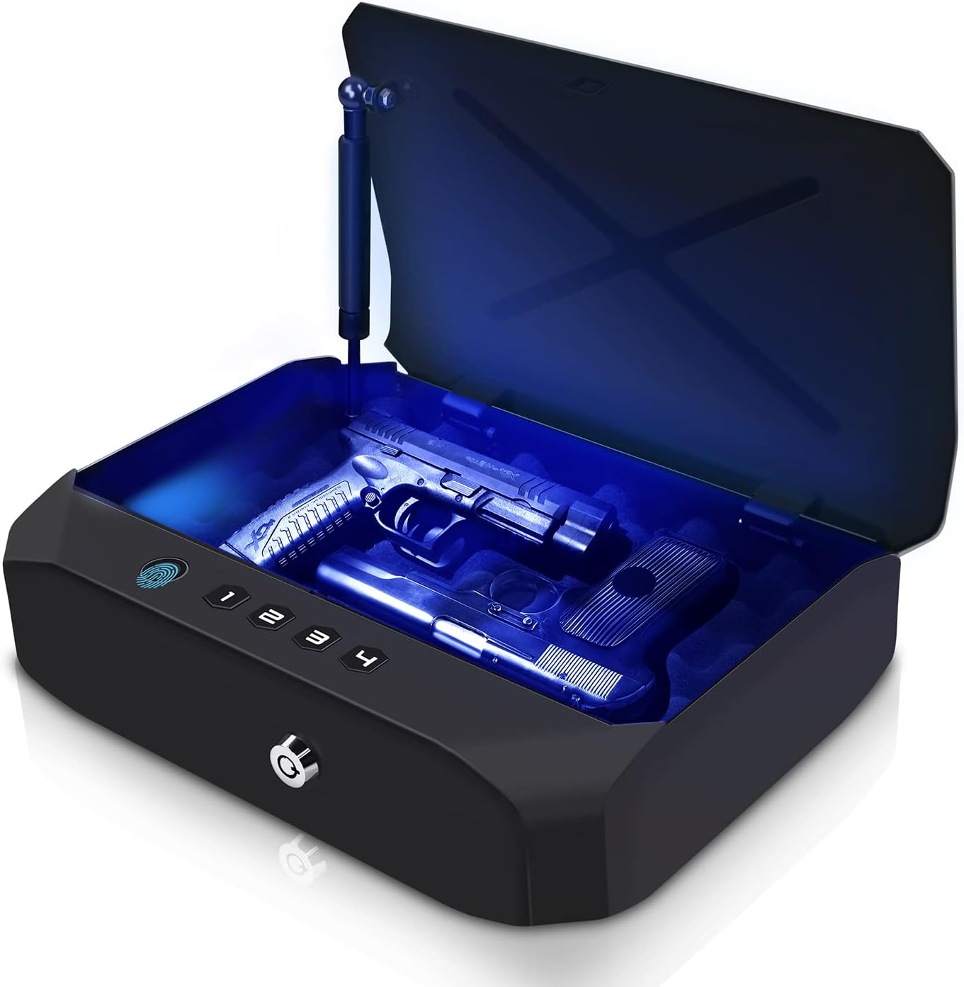Amazon.com: Gun Safes for Pistols, Biometric Gun Safe for Handgun ...