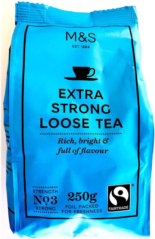Amazon.com : MS Tea Extra Strong (3pack) 250g by Marks & Spencer ...