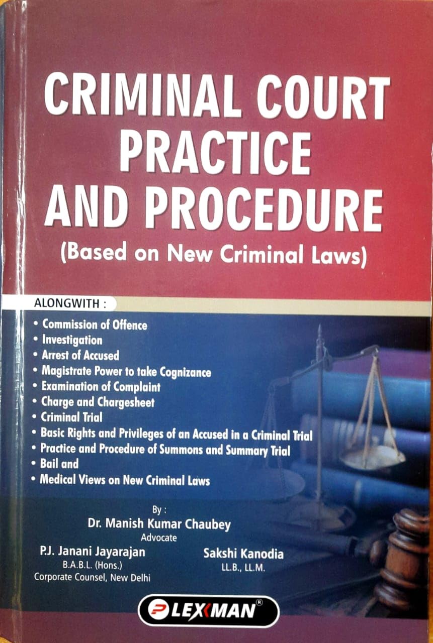Buy CRIMINAL COURT PRACTICE AND PROCEDURE (BASED ON NEW CRIMINAL LAWS ...