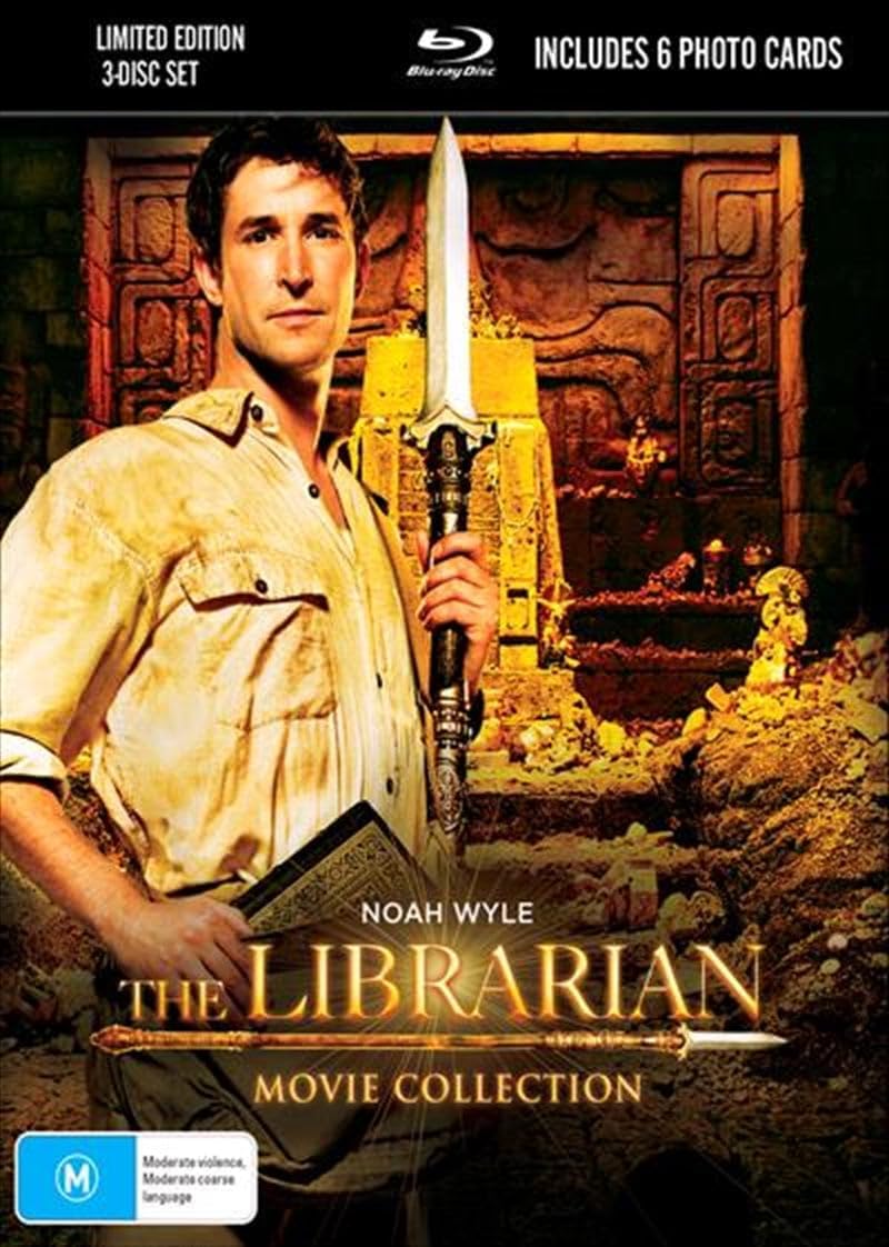 The Librarian Movie Collection [Blu-ray] : Amazon.com.mx: Películas y ...