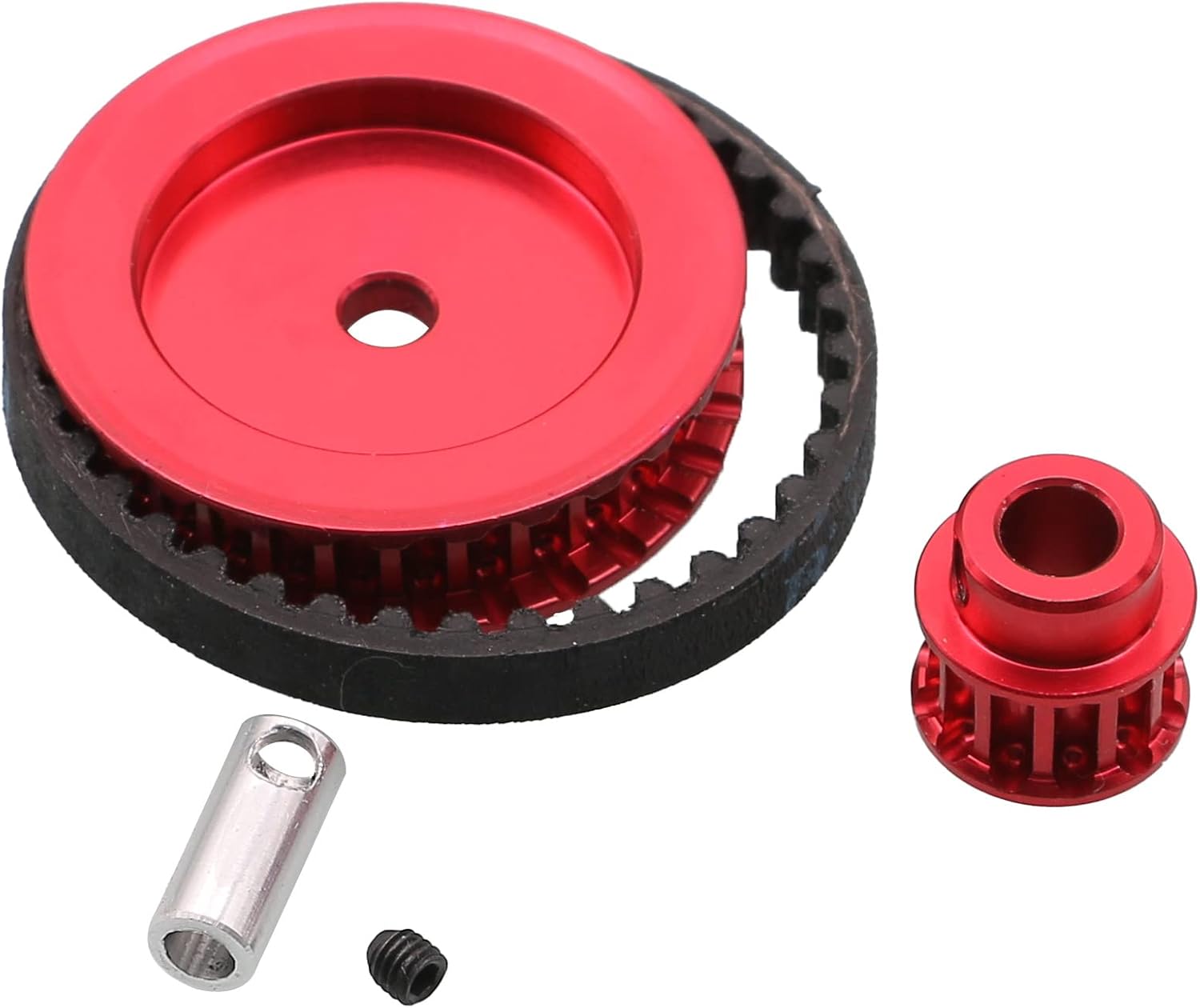 Amazon.com: Belt Drive Transmission 12T/30T Gears System for Traxxas 1/ ...