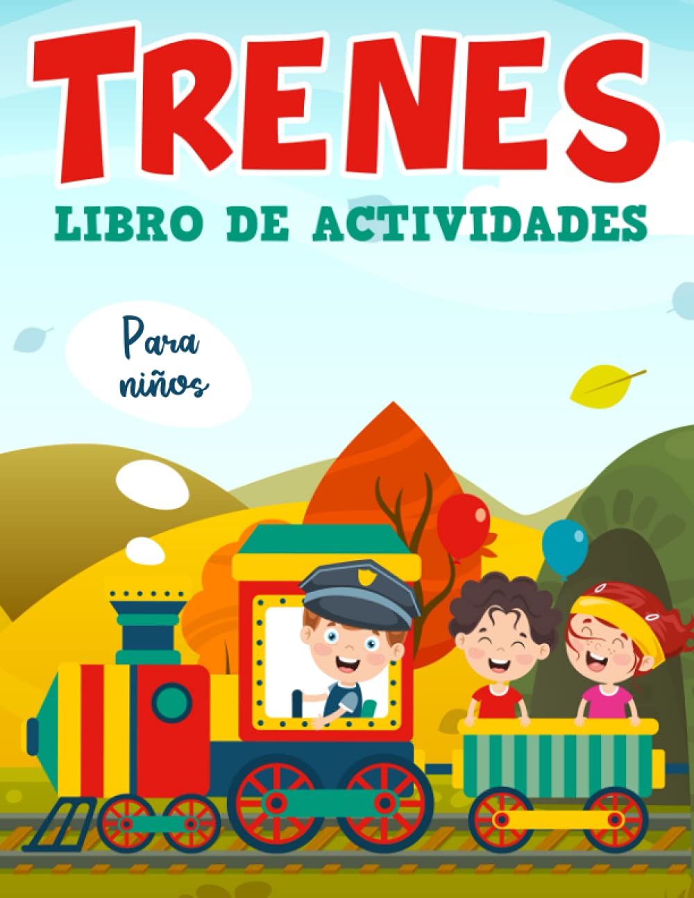 Trenes Libro De Actividades Para Ninos Un Libro De Actividades ...