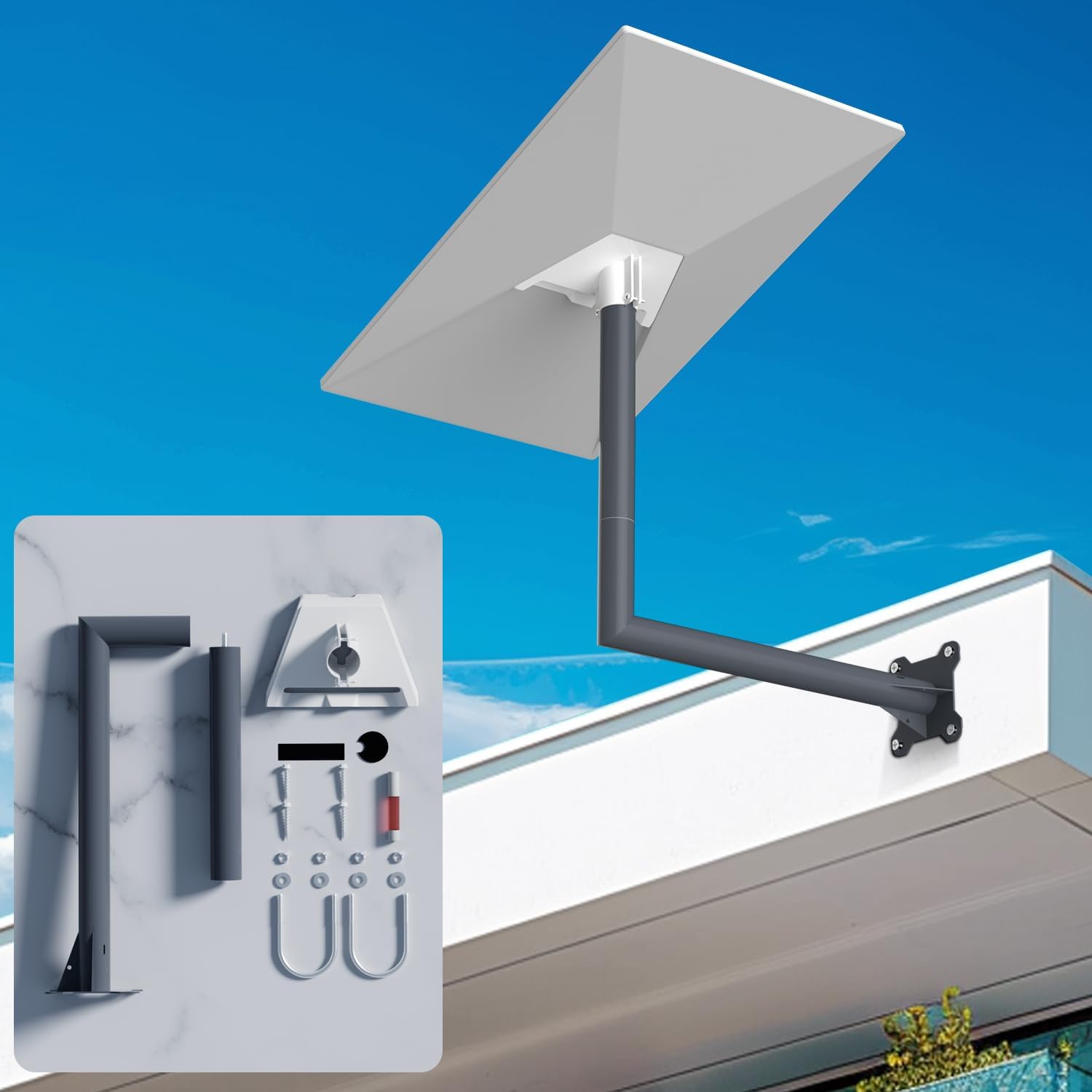 Amazon.com: Generic STARLINK Standard Wall Mount - GEN 3, Gray ...