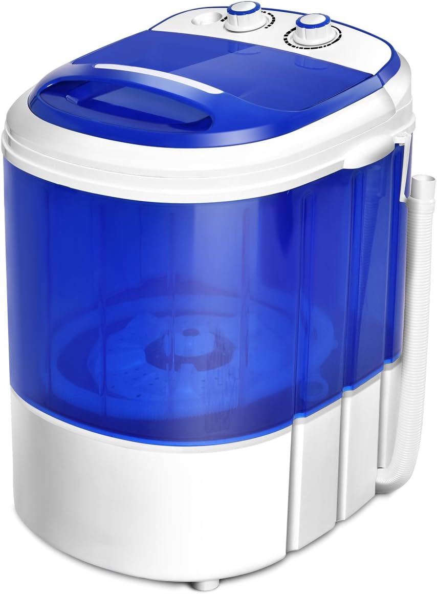 Amazon.com: COSTWAY Mini Washing Machine, Portable Washer for Compact ...