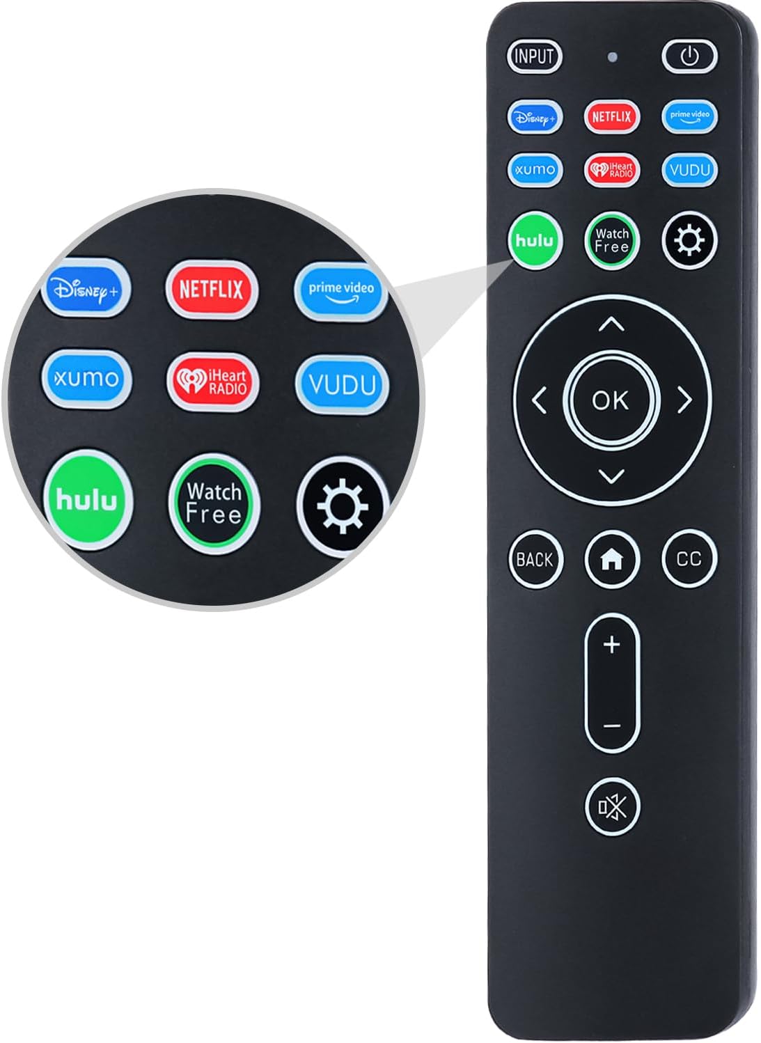 Amazon.com: Universal Backlit Remote XRT260 for All VIZIO Smart TV ...