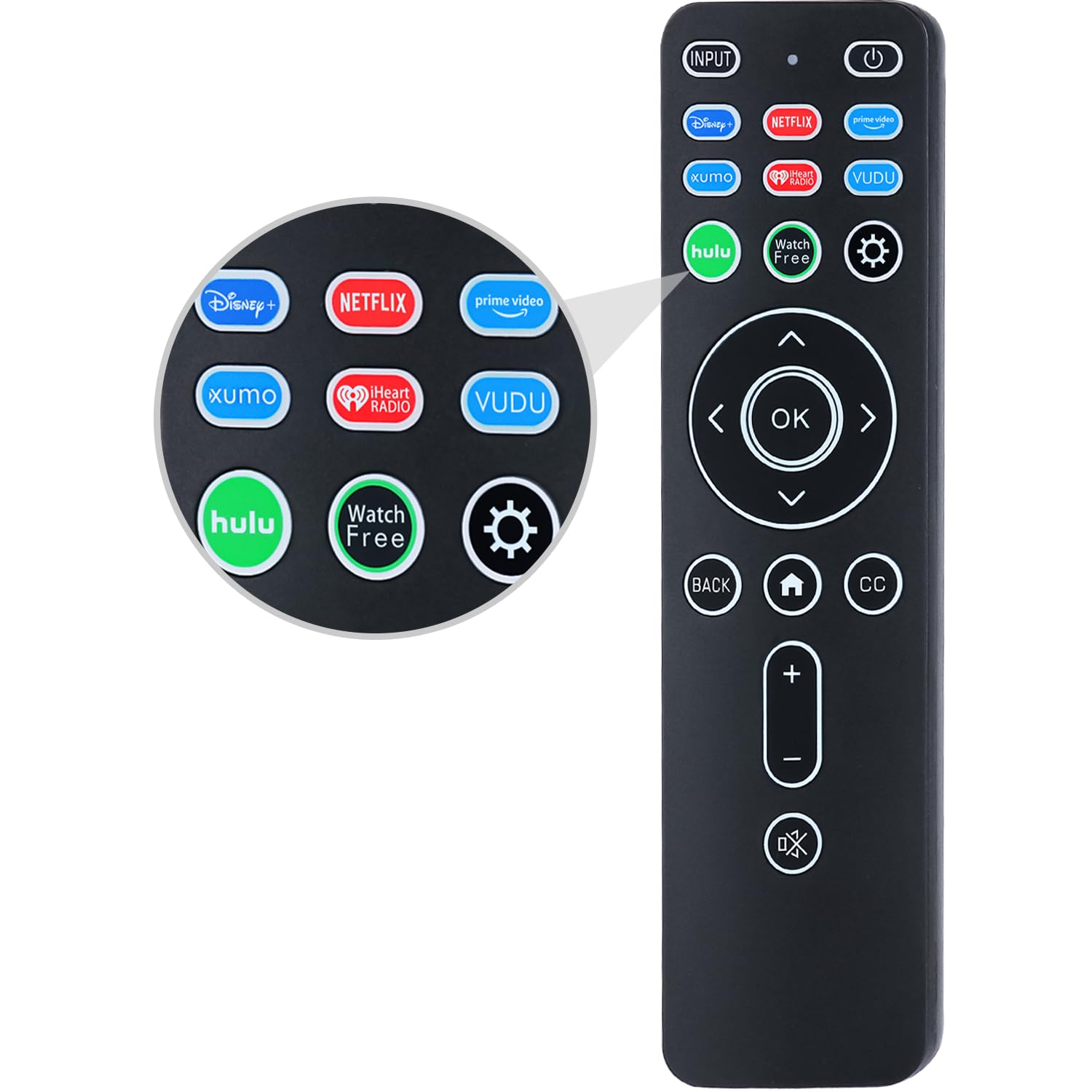 Snapklik.com : Universal Backlit Remote XRT260 For All VIZIO Smart TV ...