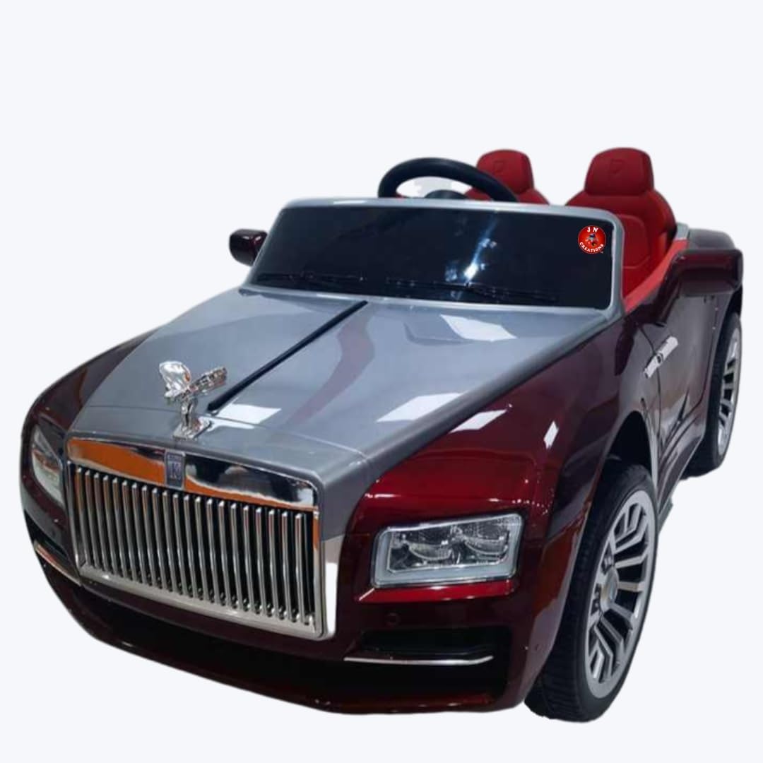 Buy Jn Creations 12V Battery Operated Rolls Royce Blf-5688 Ride On Car ...