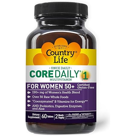 Amazon.com: Country Life Core Daily 1 for Men Tablets, 60 Count ...