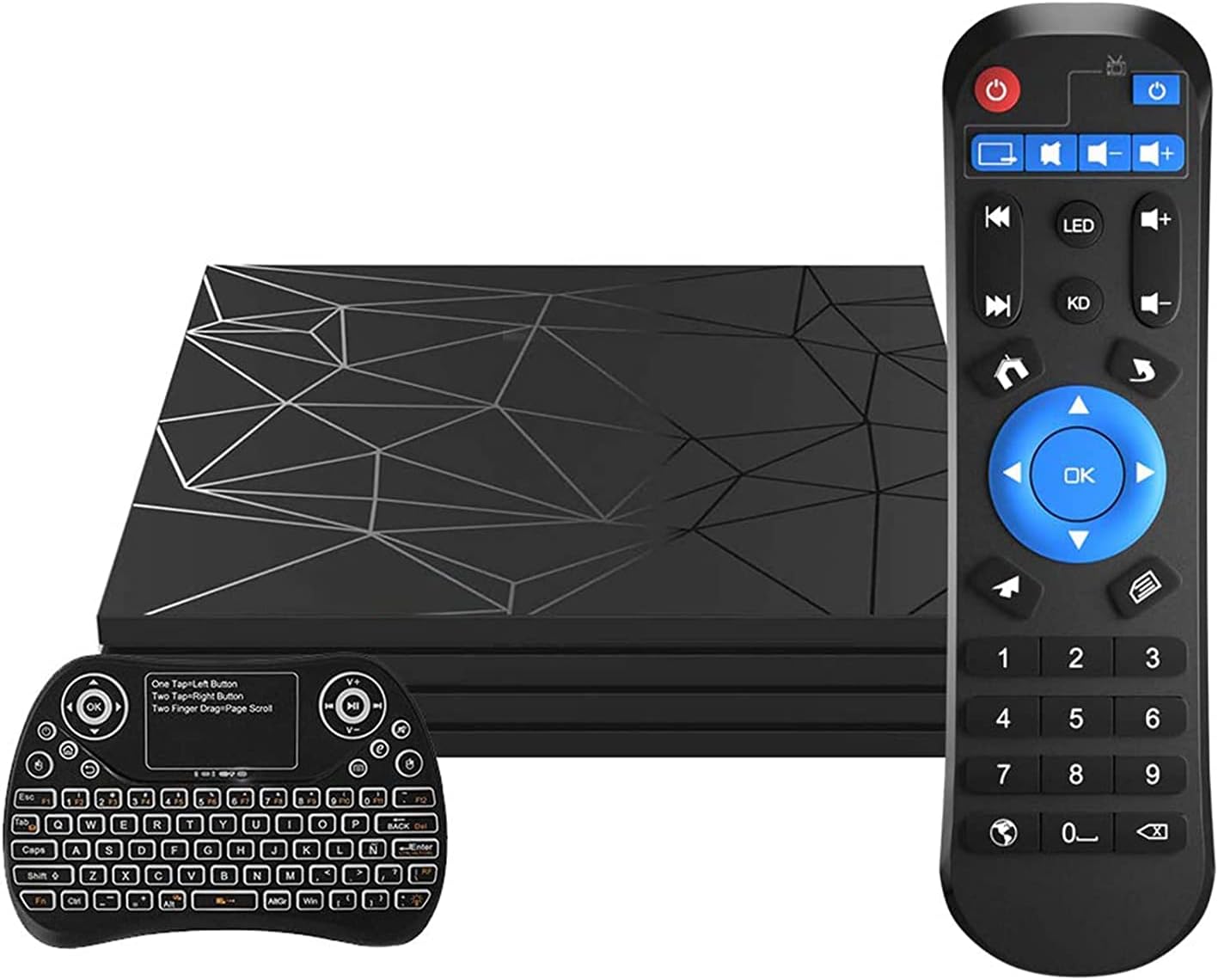 Android TV Box, Android 10.0 TV Box 4GB RAM/32GB ROM H616 Quad-Core ...