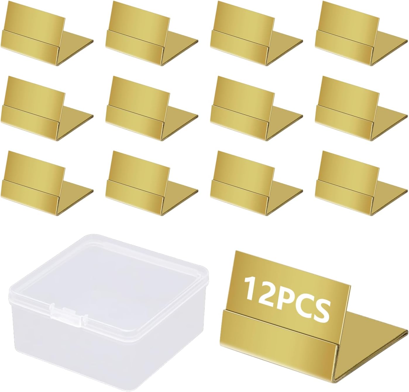 Amazon.com: YJNBEST Gold Table Number Holders, Metal Place Card Stands ...