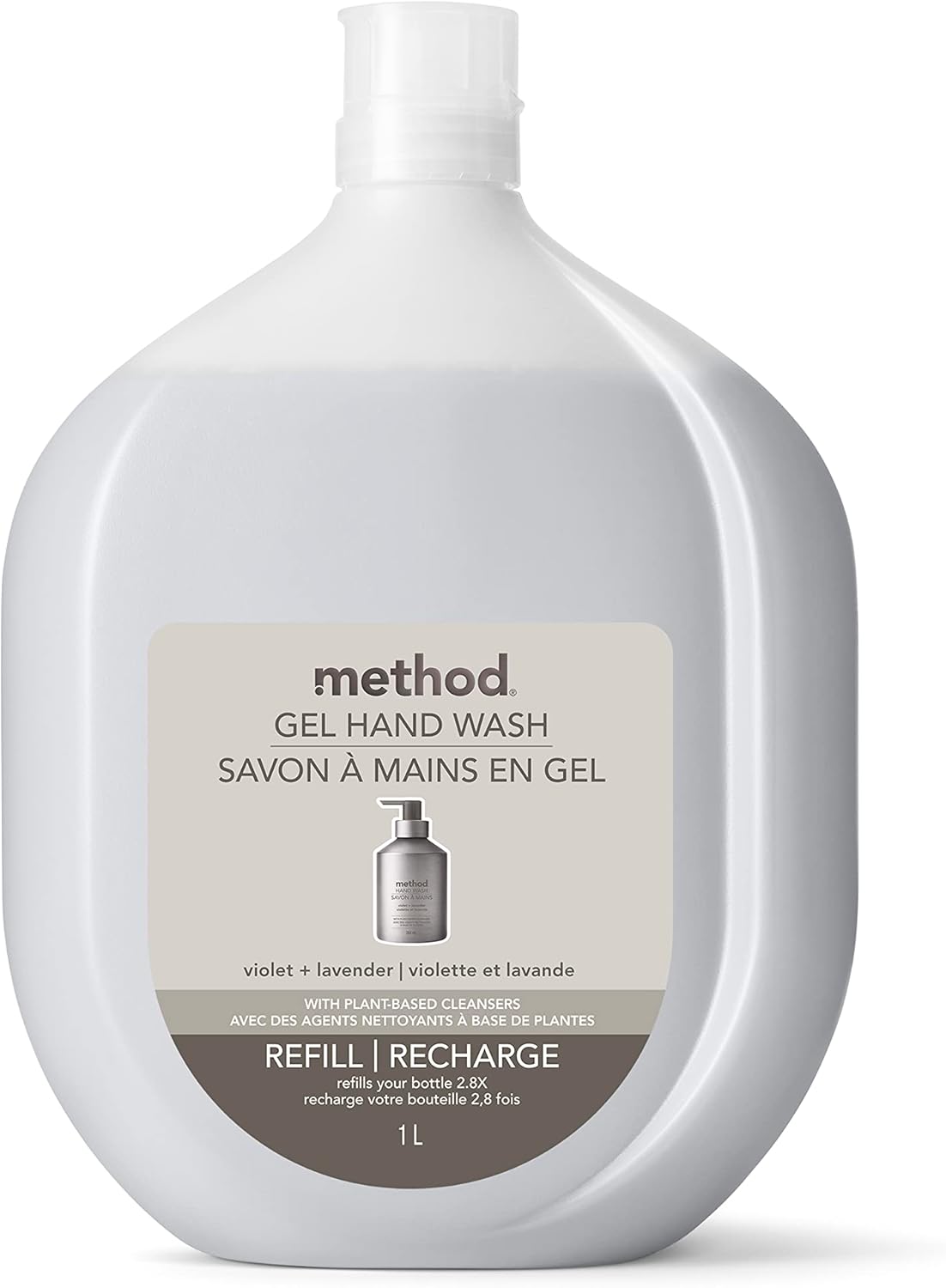 Method Liquid Hand Soap Refill, Biodegradable Formula Reloads Gel Hand ...