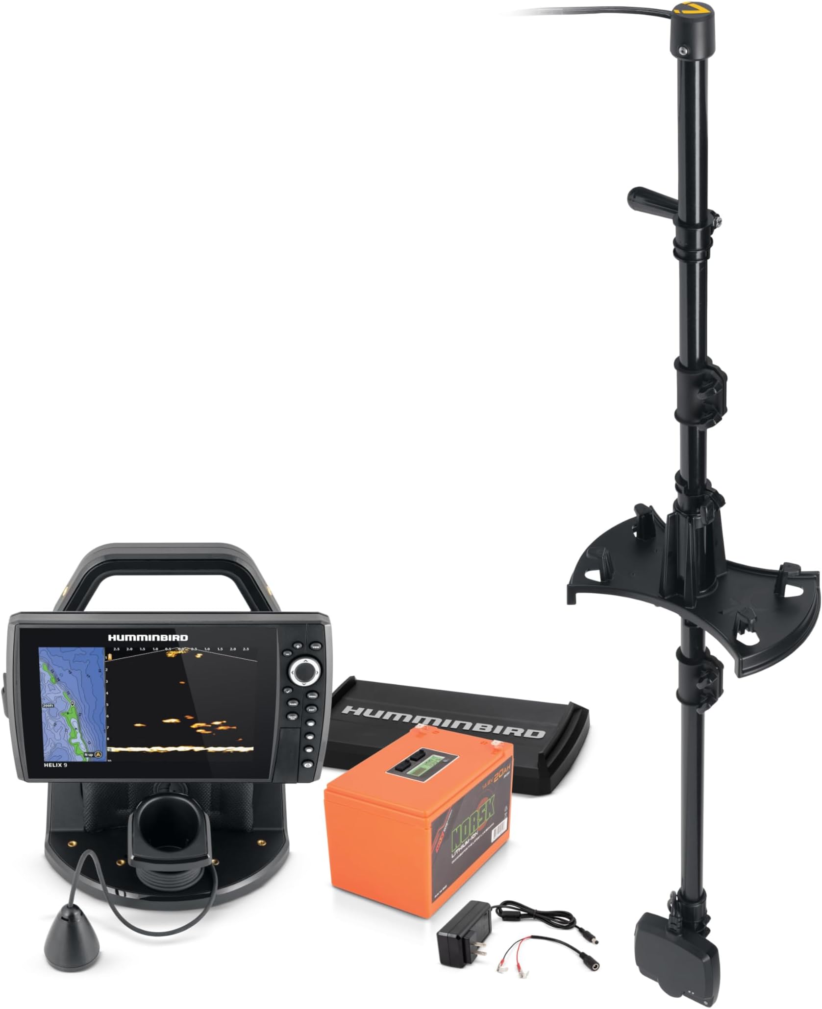 Amazon.com: Garmin Panoptix LiveScope Ice Fishing Kit, Includes ...