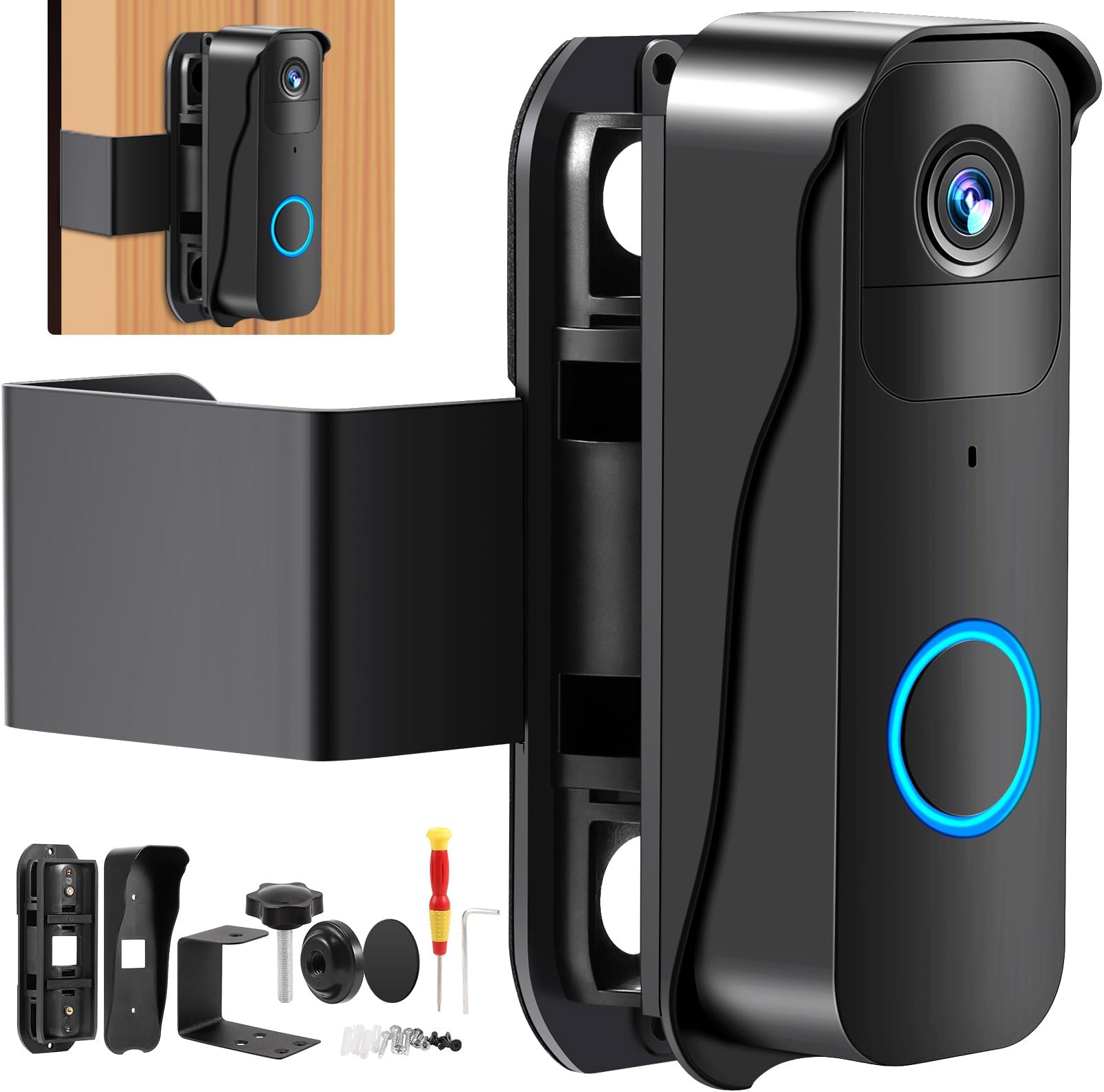 Amazon.com: Blink Doorbell Mount, Adjustable (15 to 45 Degrees) Corner ...