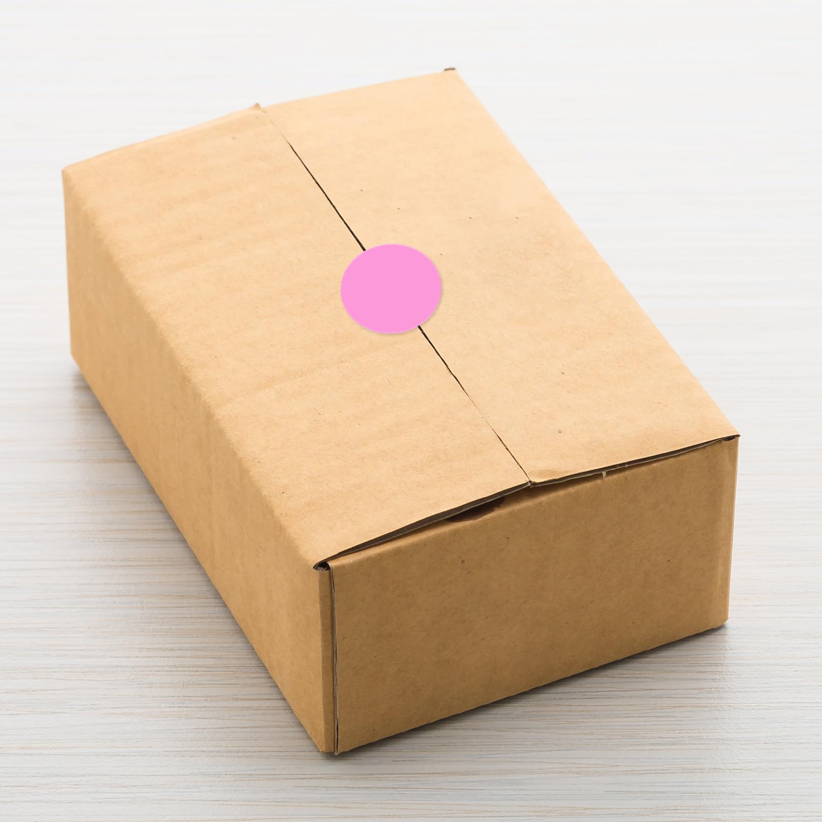 Snapklik.com : Pink Dot Stickers 1" Round Labels Circle Color Coding ...