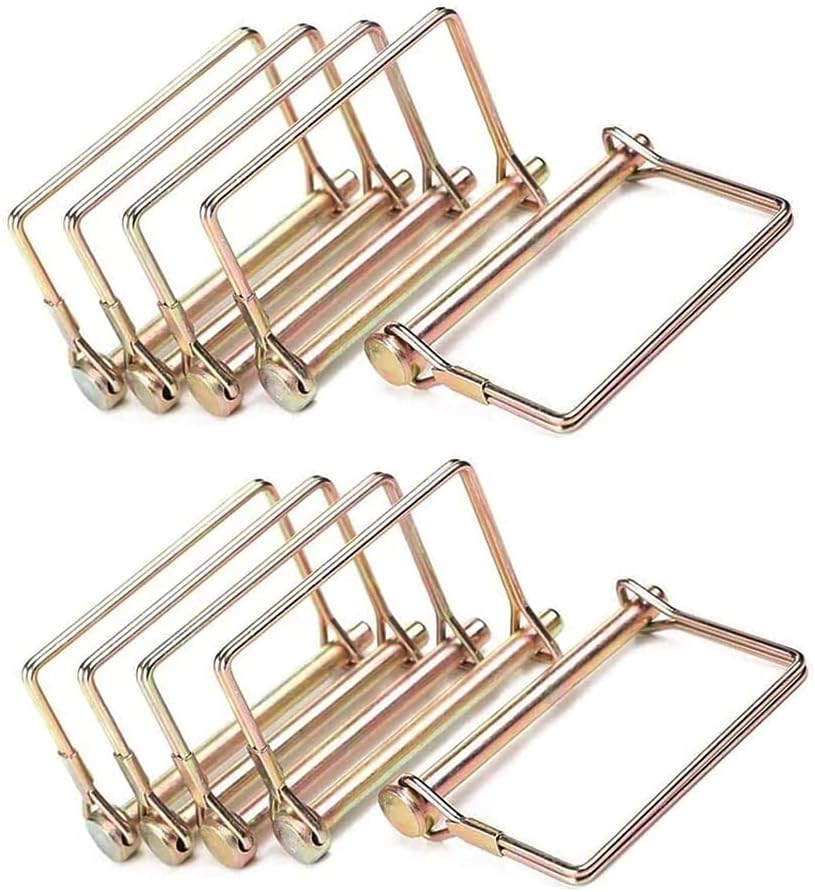 Amazon.com: Buyers Products Yellow Zinc Plated Snapper Pin - 1/4 ...