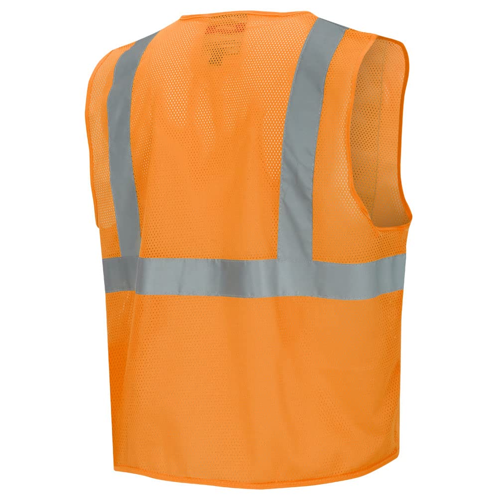 Snapklik.com : Pioneer Hi Vis Mesh Safety Vest For Men & Women ...