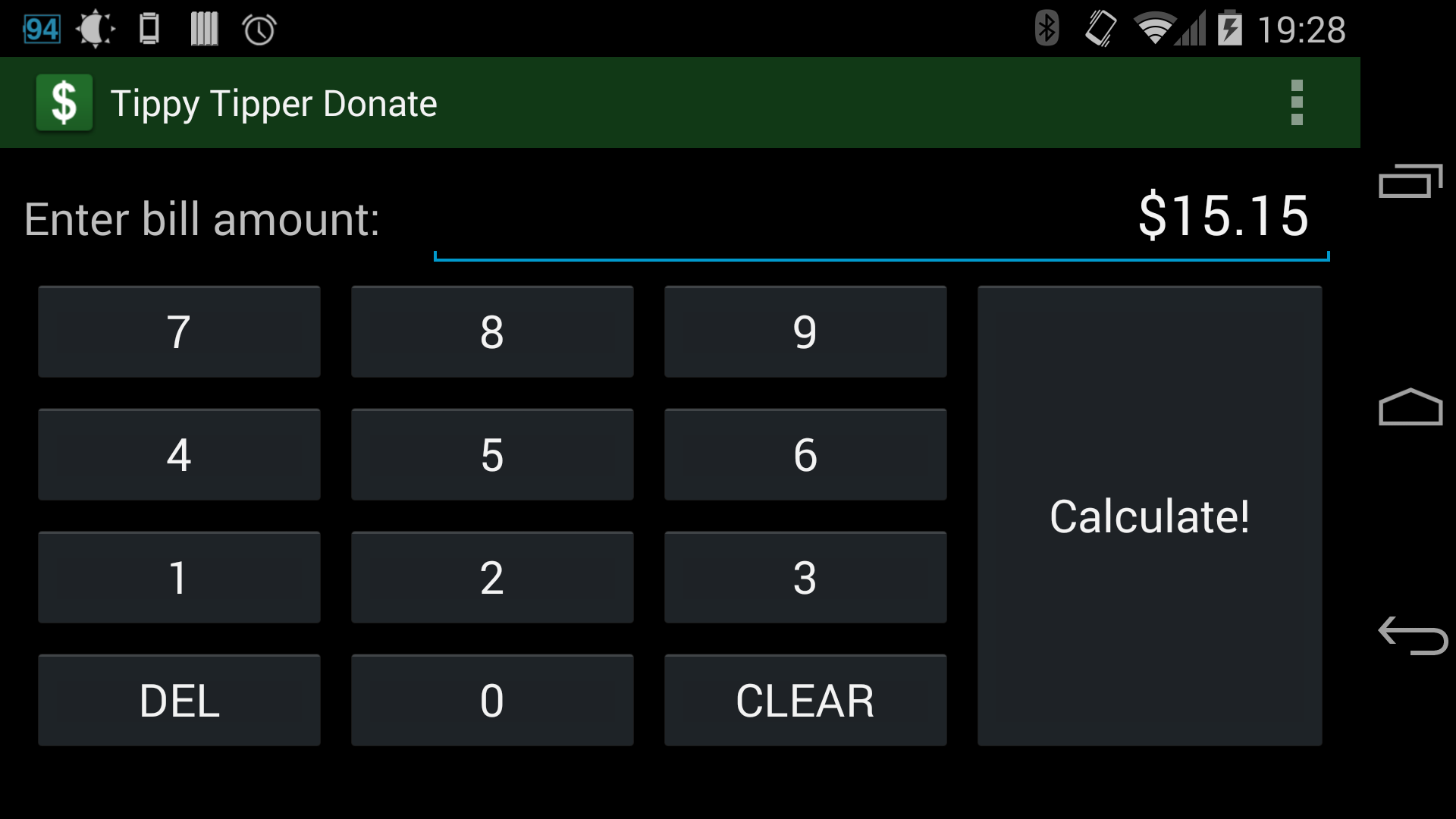 Tippy Tipper (Donate) - App on Amazon Appstore