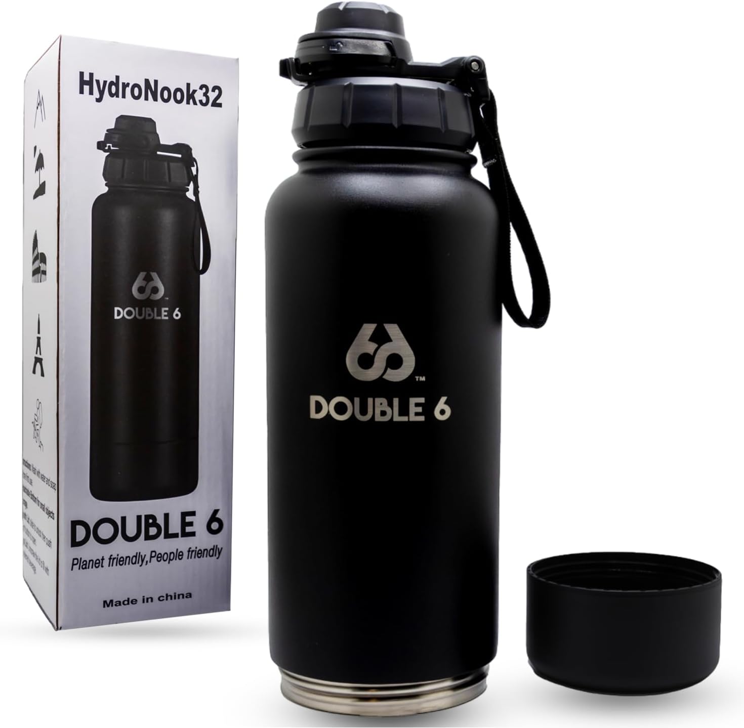 Amazon.com: SpinZar-Touch 14oz stainless steel vacuum insulated Water ...