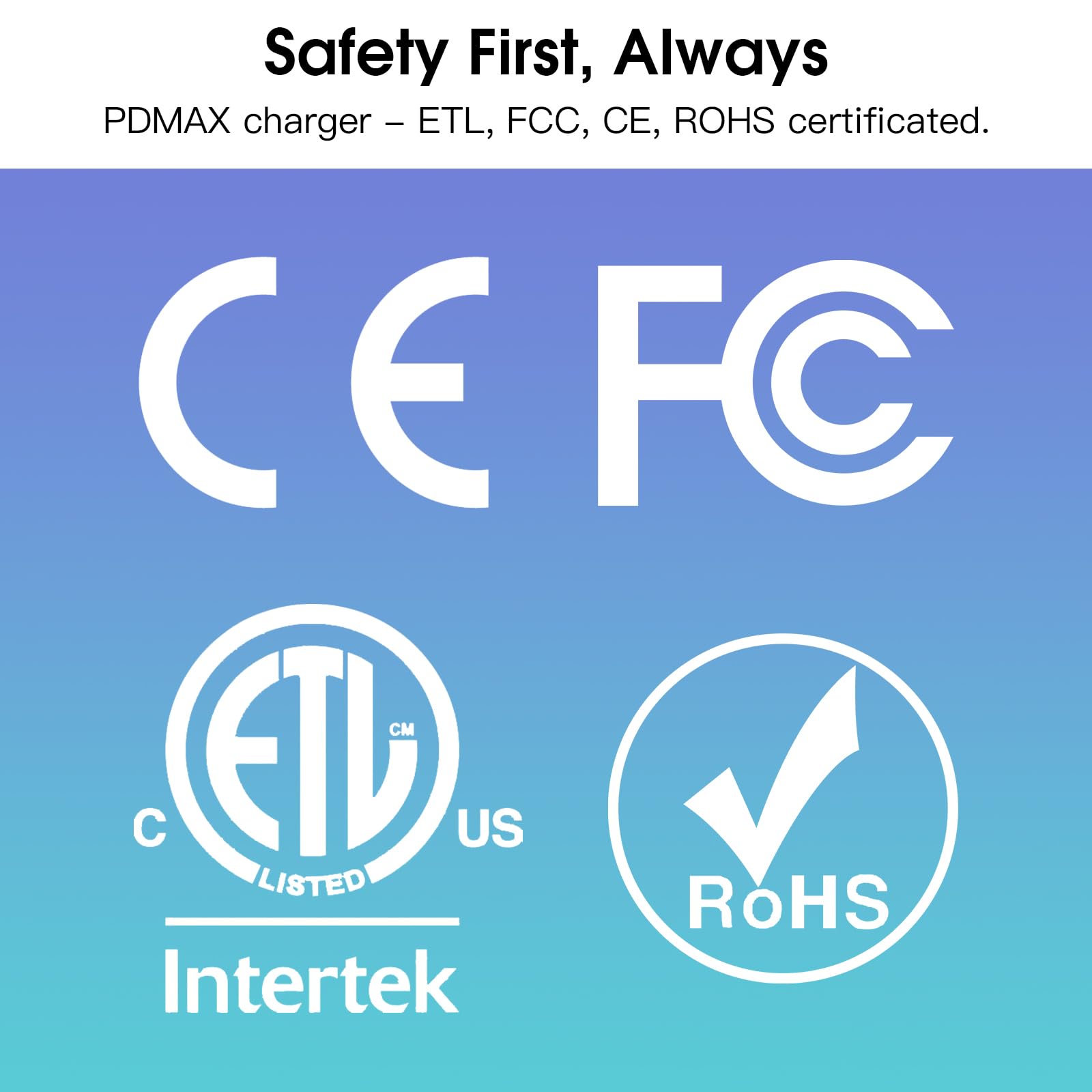 Snapklik.com : PDMAX iPad Charger Fast Charging, USB C Charger Block ...