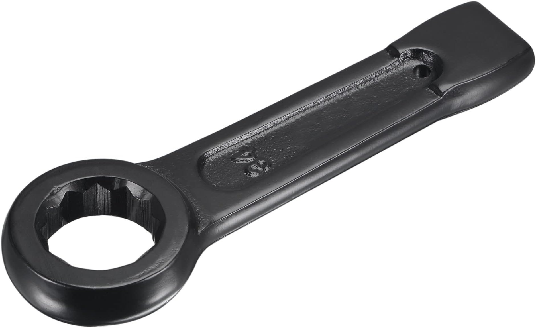 uxcell 24mm Box End Striking Ring Wrench, High Tensile Steel Single ...