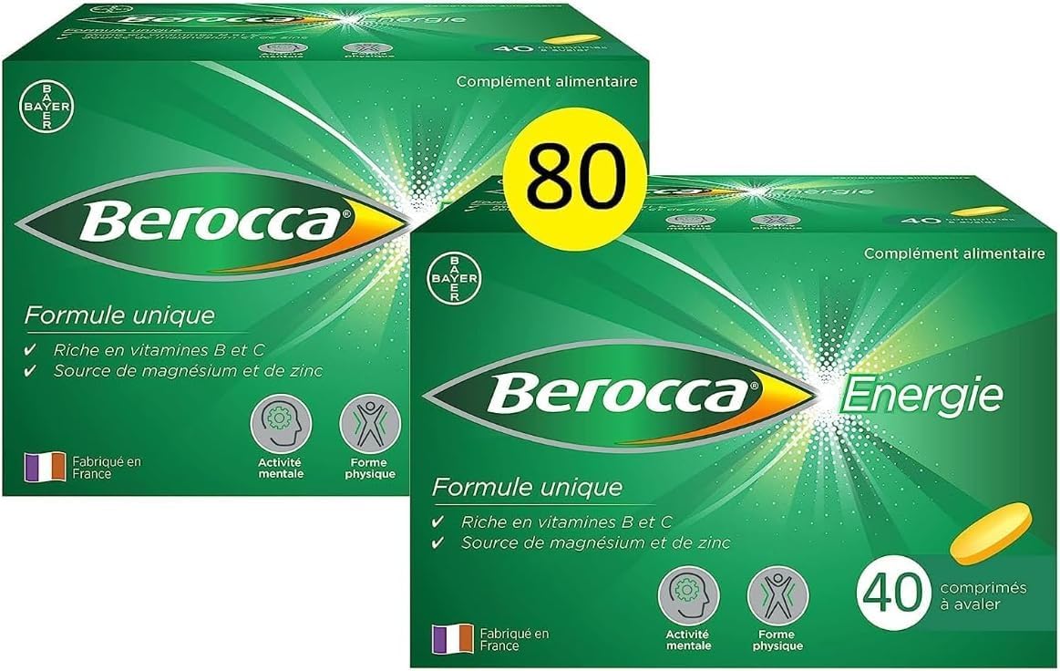 Berocca® Energie - Complément alimentaire - Multivitamines et Minéraux ...