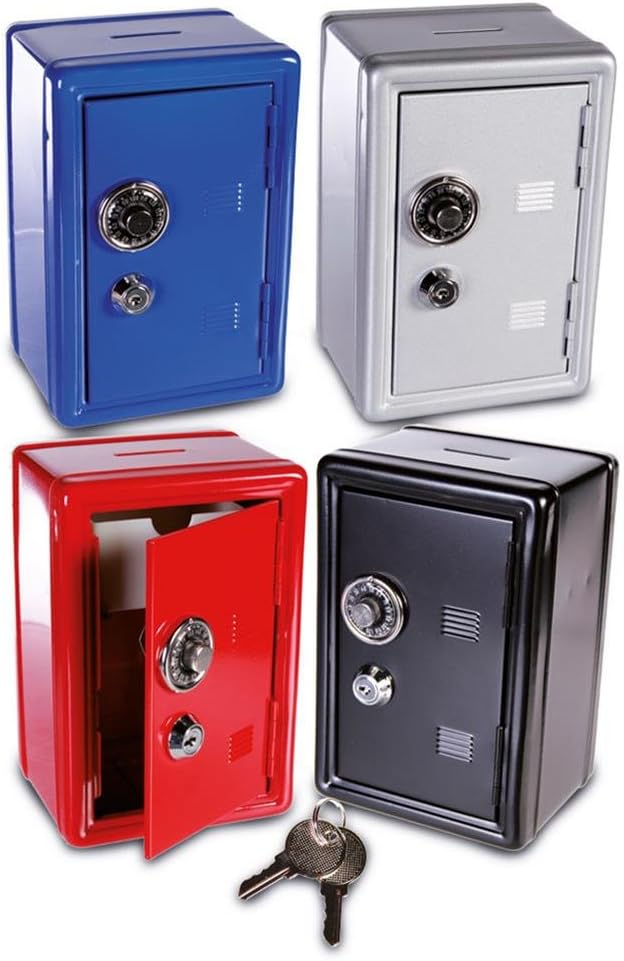 Metal Savings Bank "Vault" Style Strong Combination Lock *Christmas ...