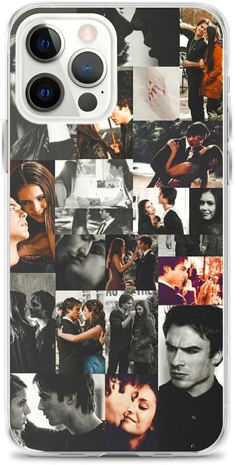 Amazon.com: Classical The Vampire Damon ian Elena Nina Design Phone ...