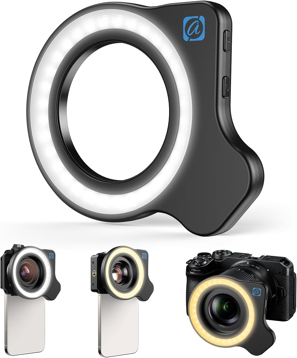 Amazon.com: 37mm+52mm Thread Macro Lens Fill Light (Only Light ...