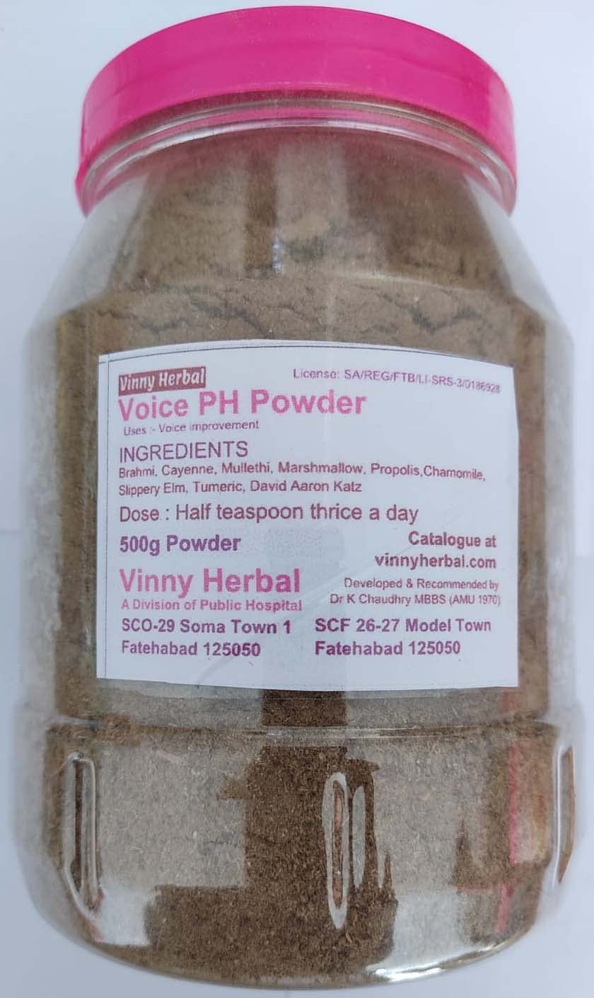 Buy Vinny Herbal Voice VH Powder 500g Jar Online at Low Prices in India ...