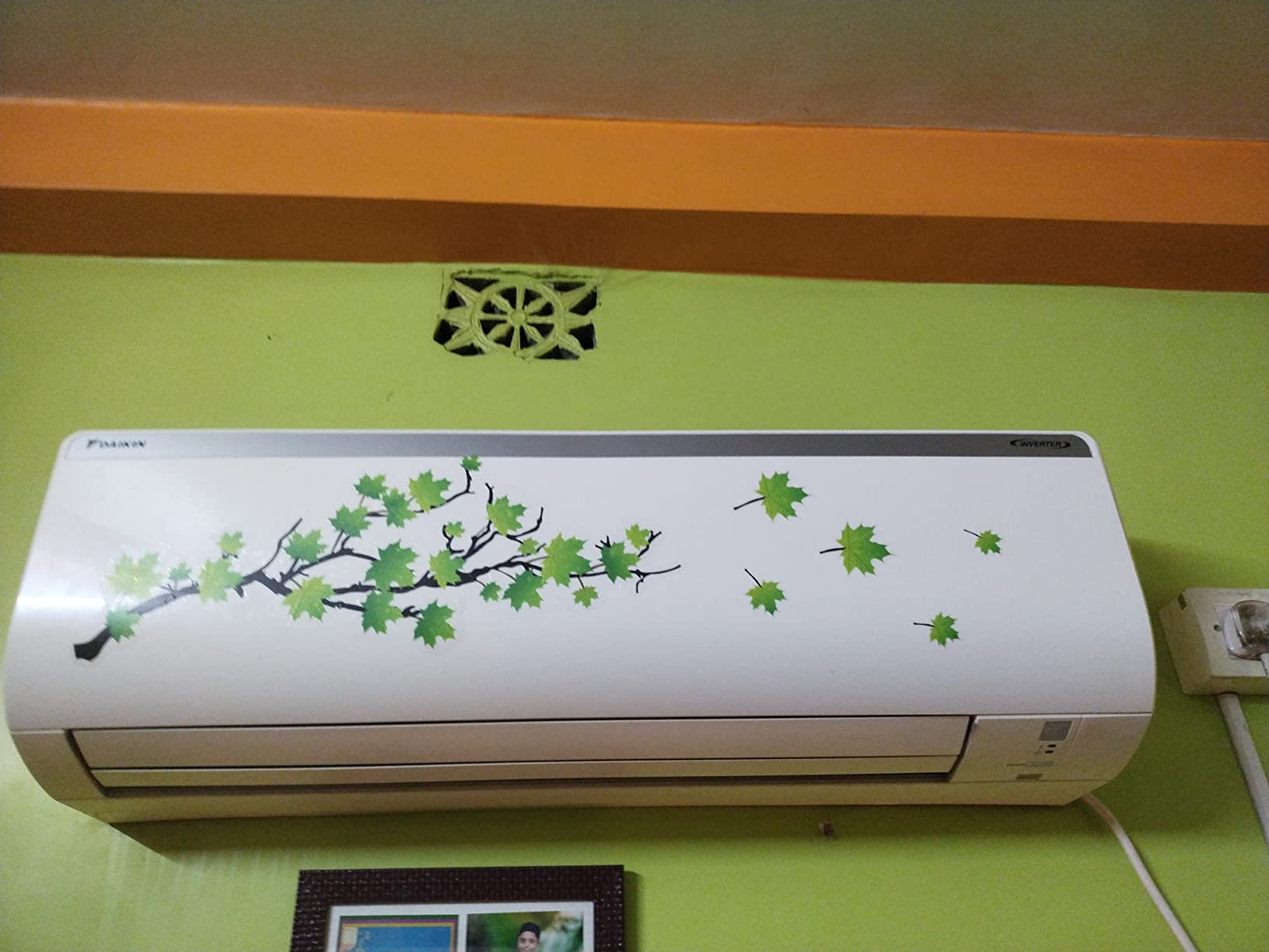 Decals Creation™ AC Sticker Split Ac Stickers Air Conditioner Sticker ...