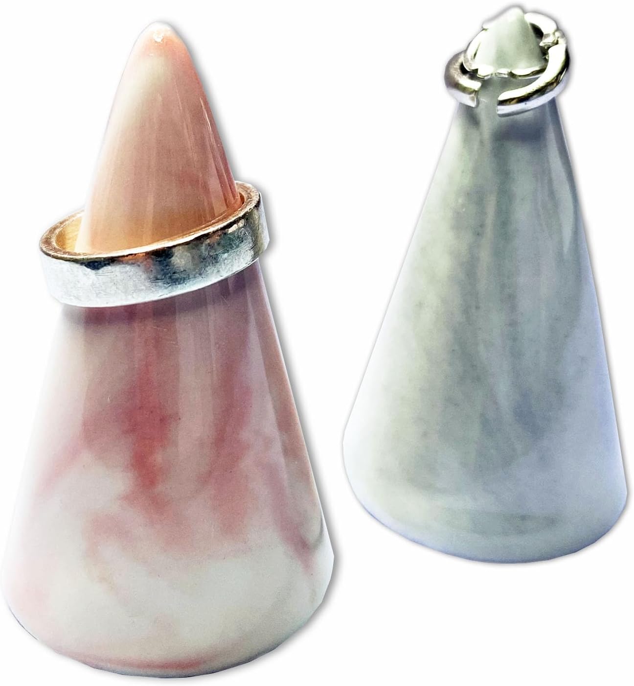 Amazon.com: Zurtoki 2 PCS Ceramic Ring Holder for Jewelry, Decorative ...