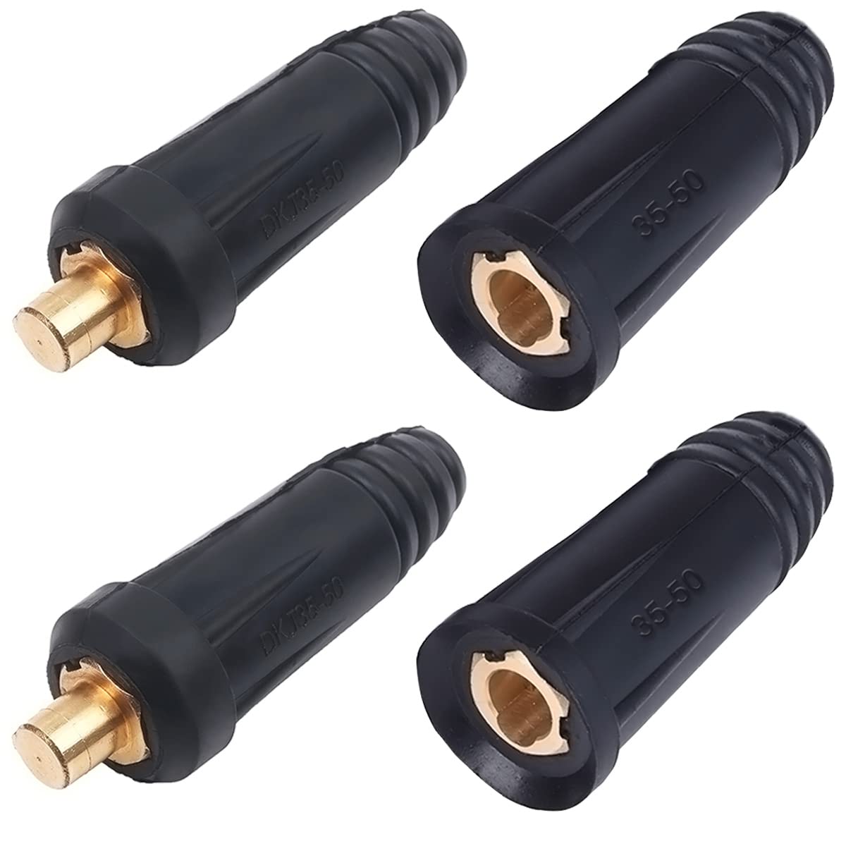 EATBALE Welding Cable Quick Connector Pair DINSE-Style 200Amp-300Amp ...