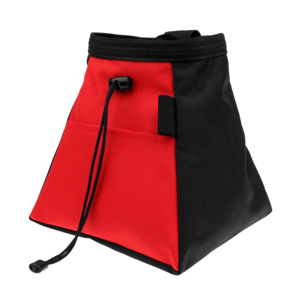 Rock Climbing Bouldering Weightlifting Chalk Storage Bag Bucket Pouch ...
