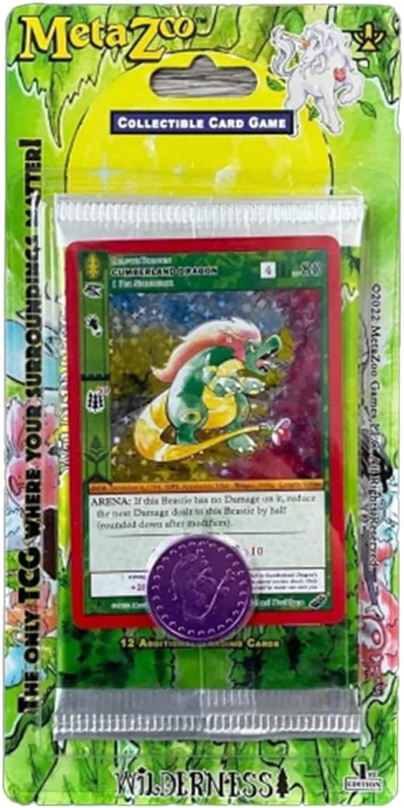 Amazon.com: MetaZoo Wilderness Blister Pack 1st Edition Trading Card ...
