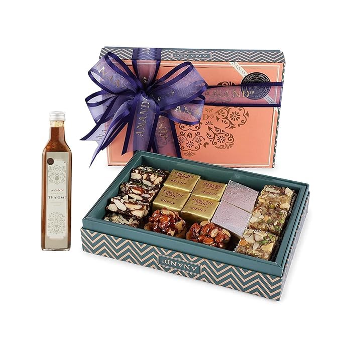 ANAND Royal Delicacies Assorted Sweets Holi Gift Box - 350g | Premium ...