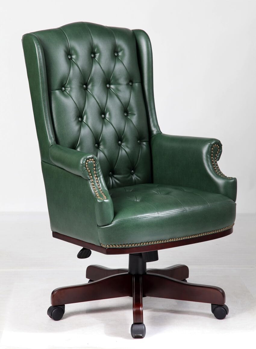 Chesterfield Antique Style PU Leather Managers Australia | Ubuy