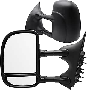 Amazon.com: Towing Mirrors Compatible with Ford F250 F350 F450 F550 ...