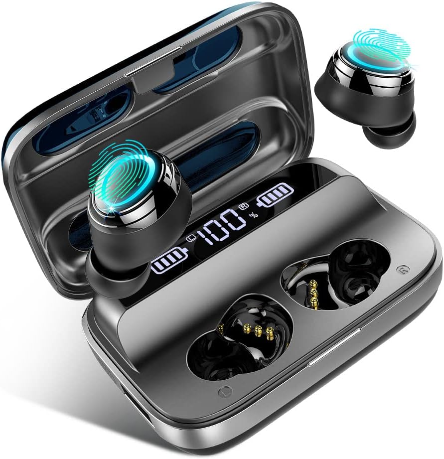 Amazon.com: Touch Control Wireless Bluetooth Earphones, Mini F9 5.0 TWS ...