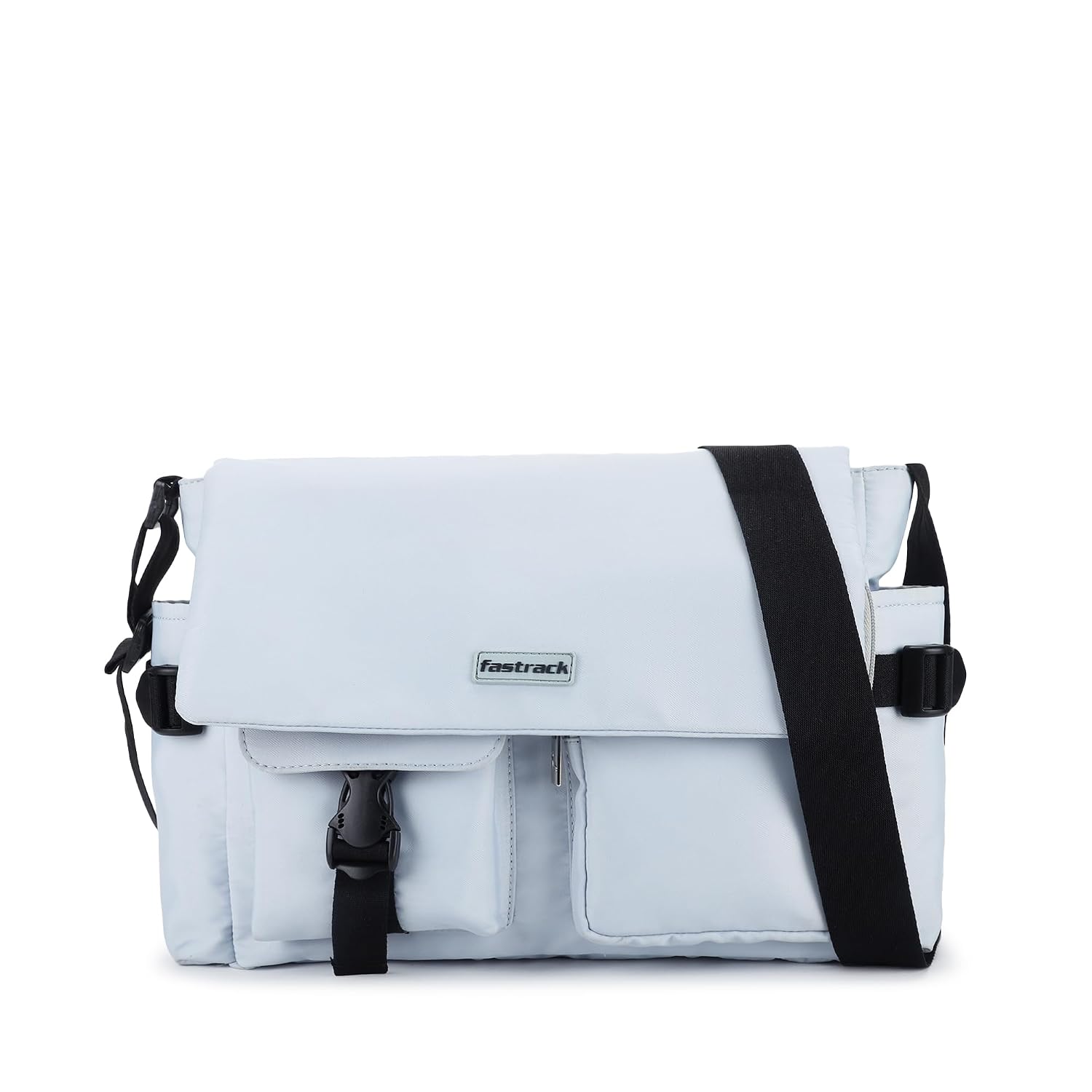 Fastrack Nylon Sling Bag for Men & Women | Adjustable & Detachable ...